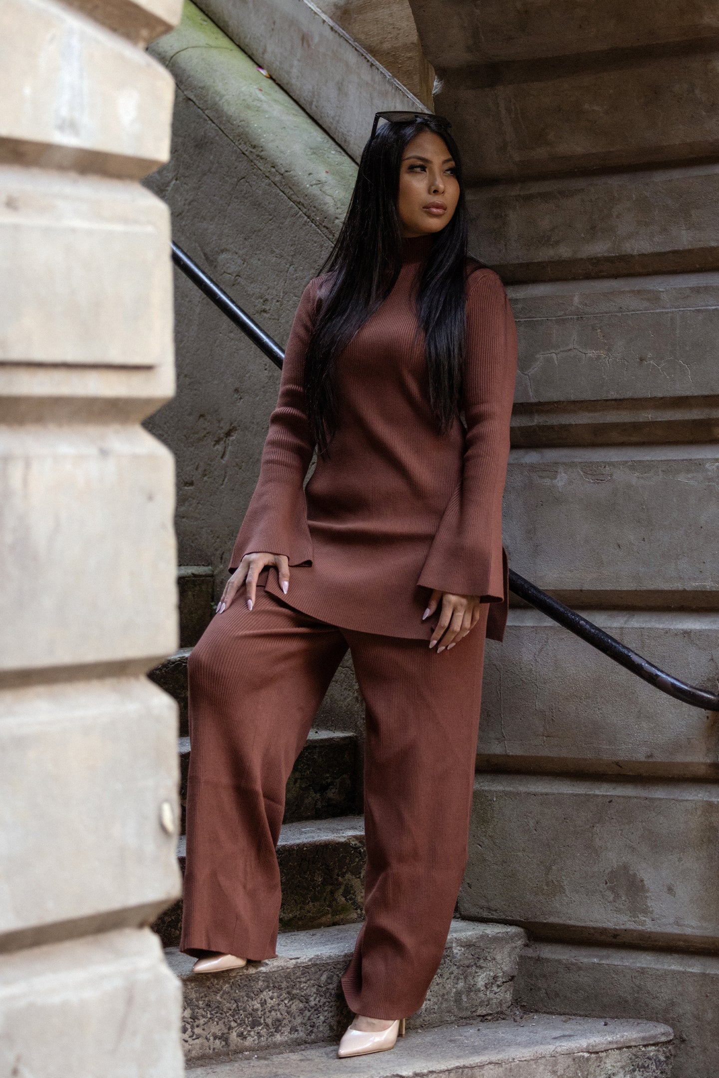 Sienna Bell Knit Pants - Pants for Women Online - Modelle