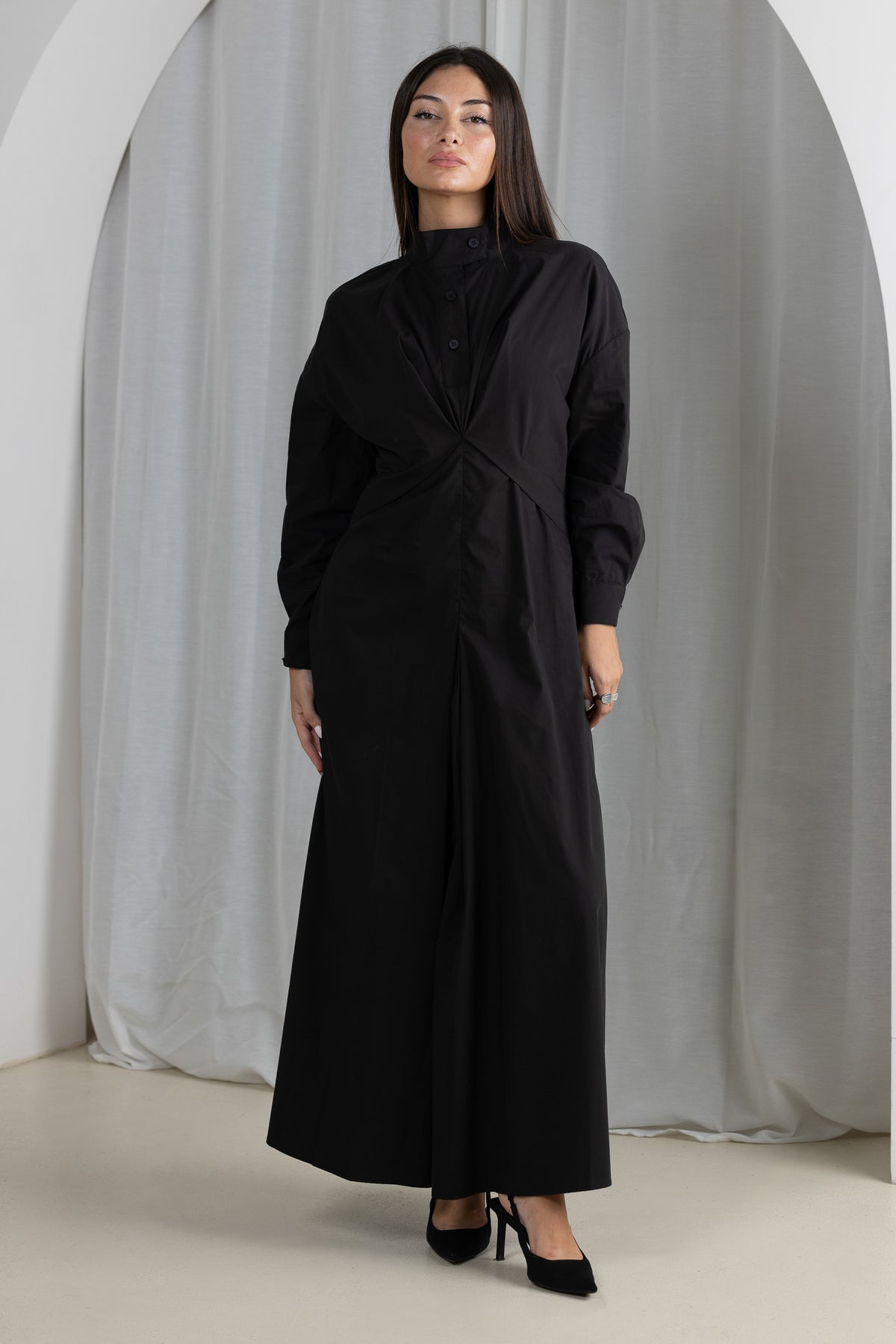 Areem Macey Shirt Dress - Women's Modest Ramadan & Eid Dress - Modelle