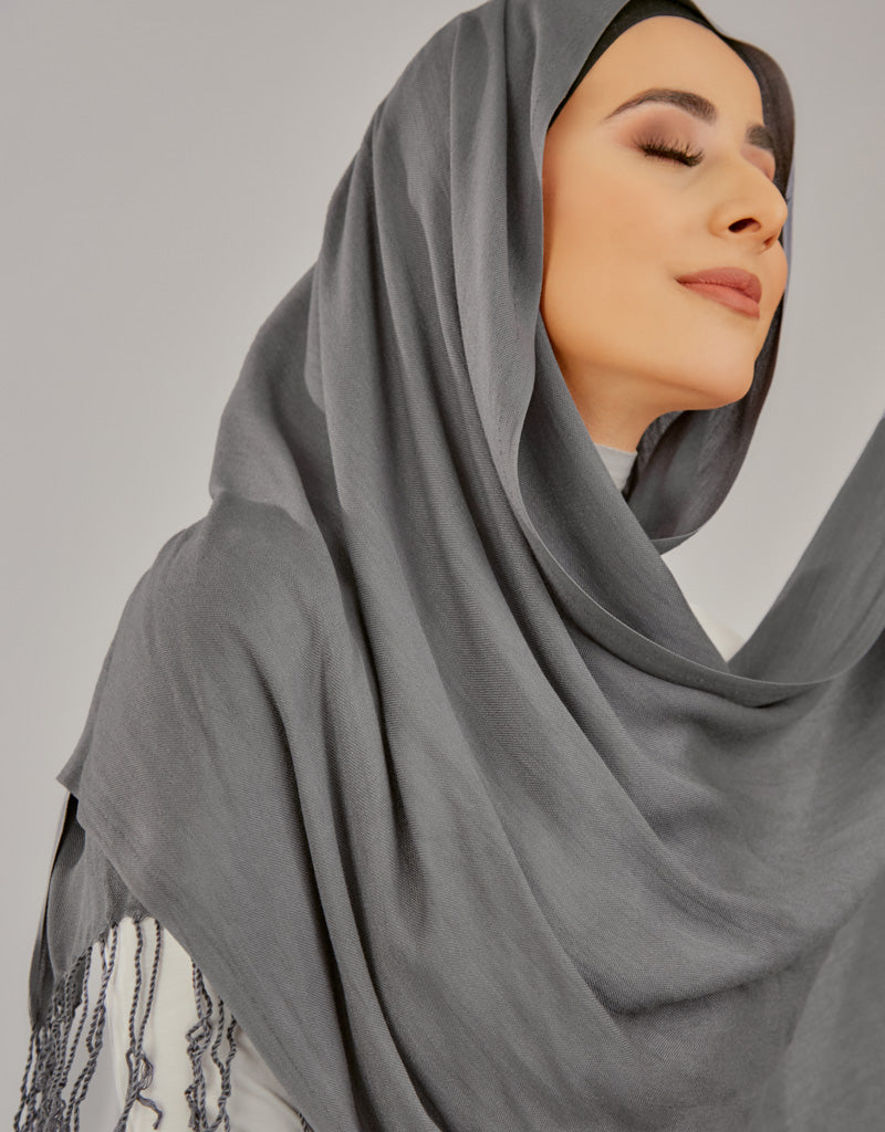 Scarves Online - Modelle Twisted Scarves - Shades of Grey | Modelle