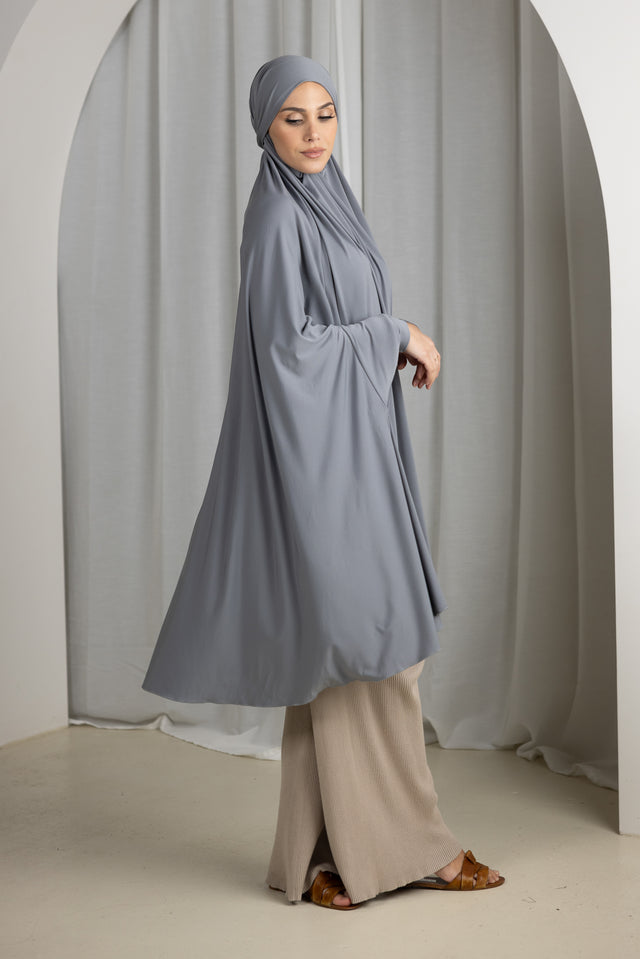 Tie Back Jilbab Sleeves - Shades of Grey - Buy Jilbabs Online - Modelle