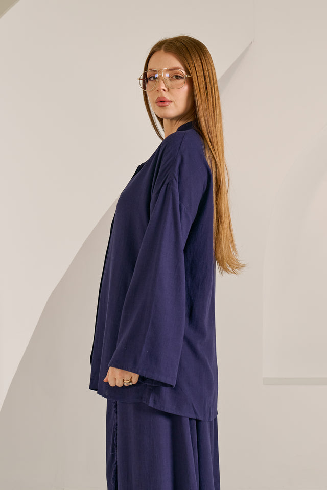 Soleil Sari Navy Bundle - Outfit Bundle - Modelle
