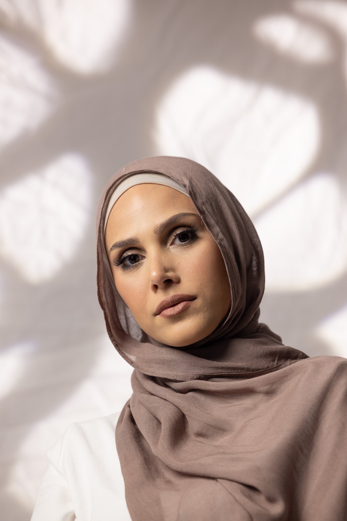 Hijabs Online - Cotton Modal Shawls - Shades of Dark Nude | Modelle