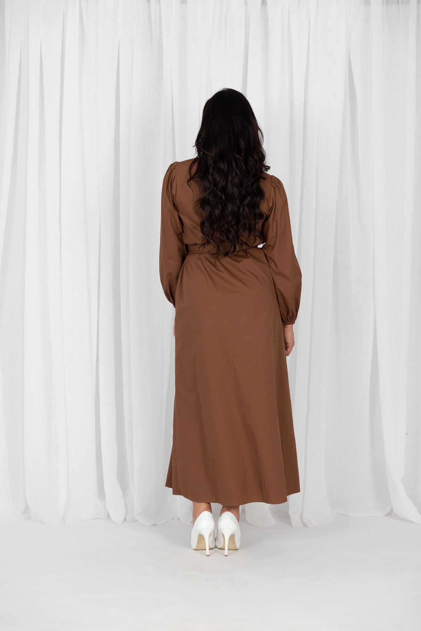 Ladies Dresses Online - Arlene Button Maxi Dress | Modelle