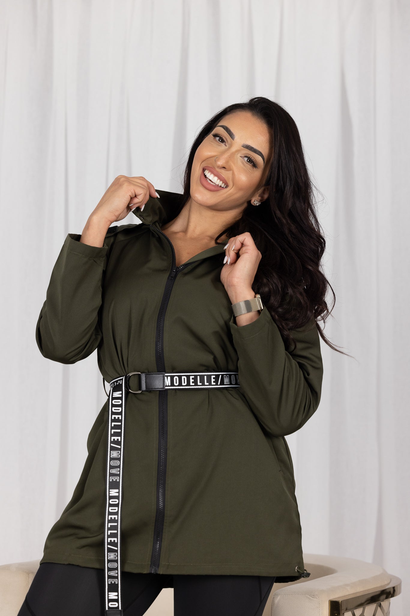 Winter Coats for Ladies - Modelle/Move Tie Windbreaker Jacket | Modelle