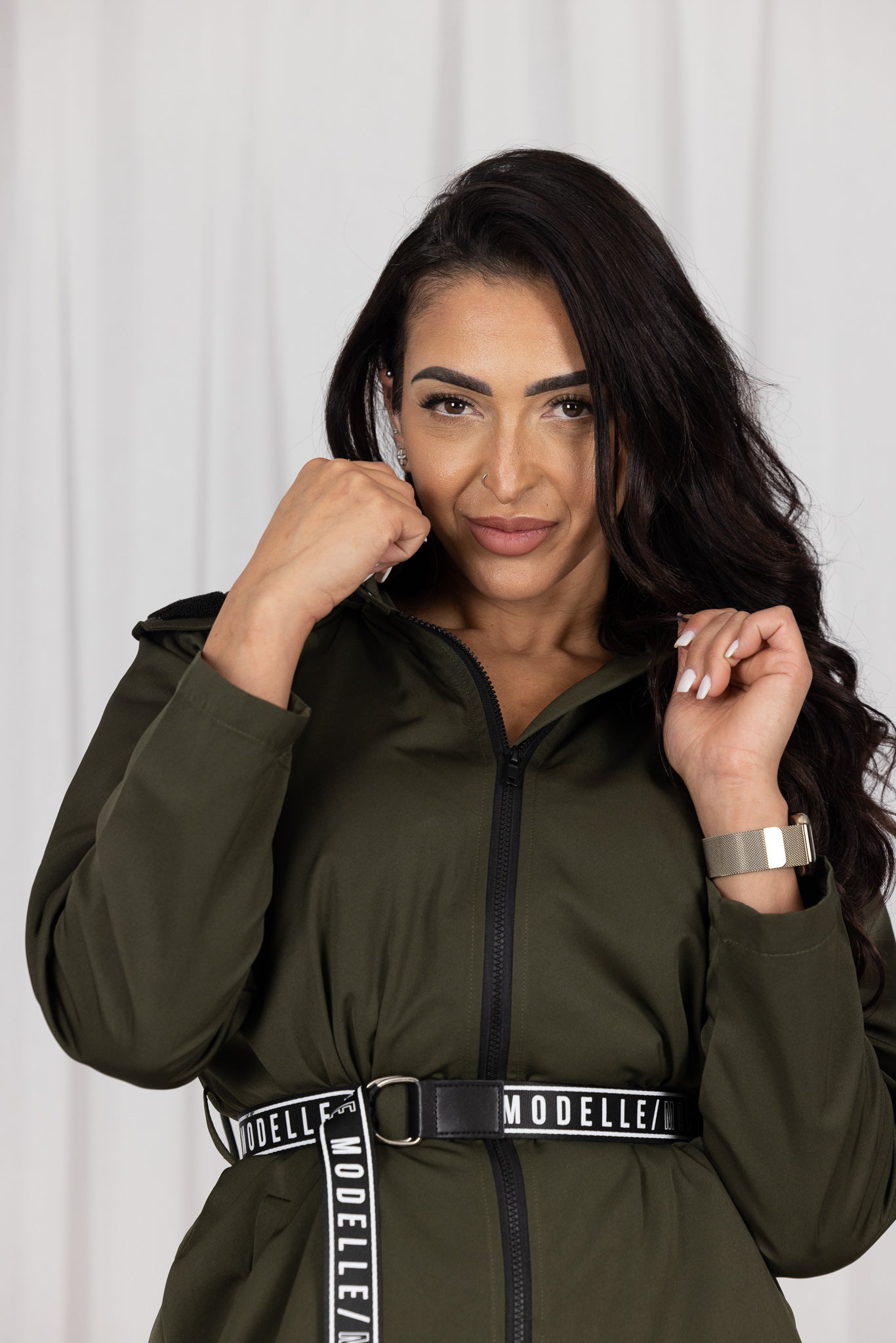 Winter Coats for Ladies - Modelle/Move Tie Windbreaker Jacket | Modelle